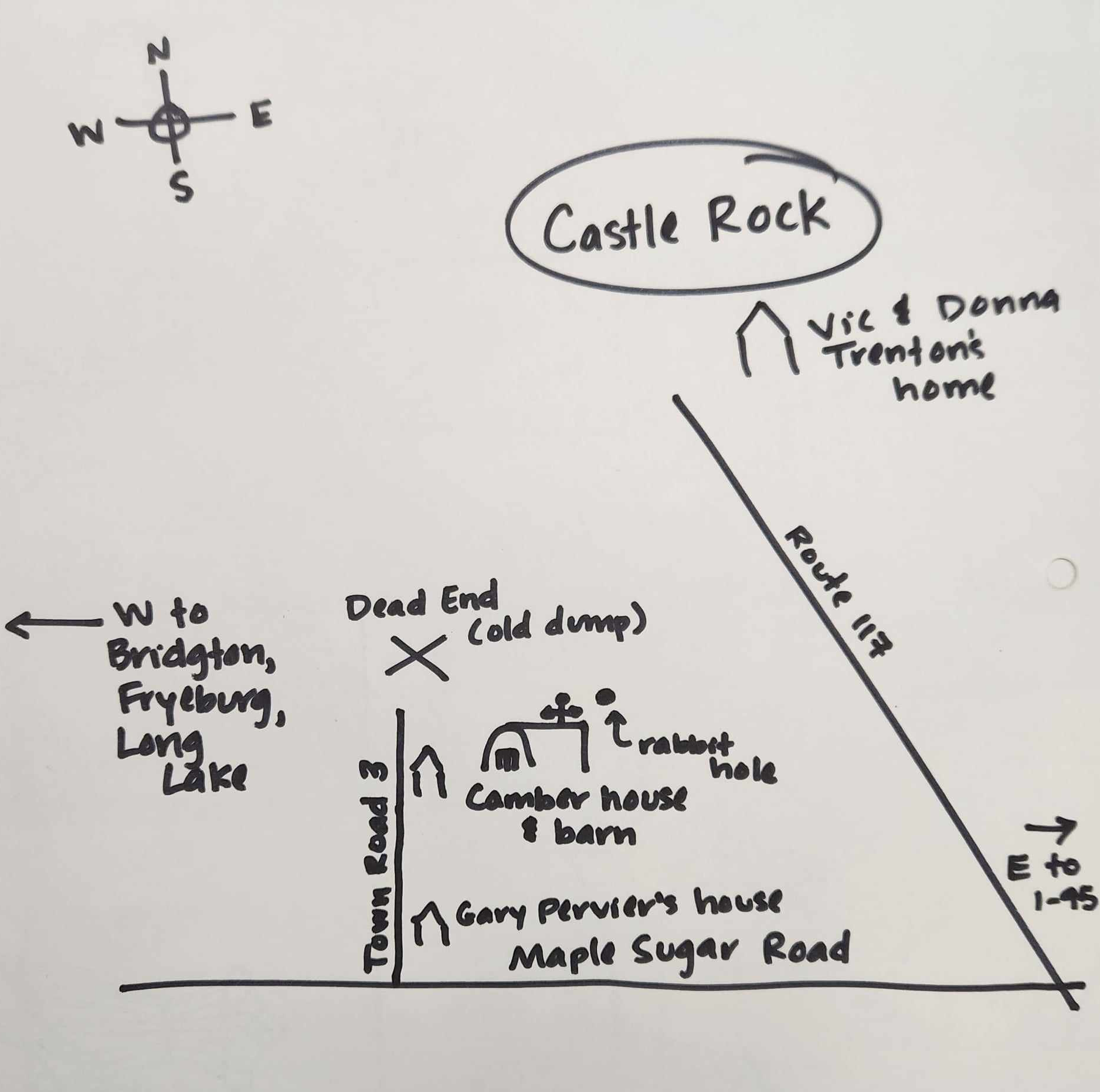 Mapping Cujo – Exploring Stephen King's Maine