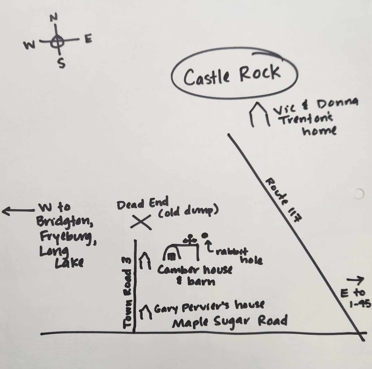 Mapping Cujo – Exploring Stephen King's Maine