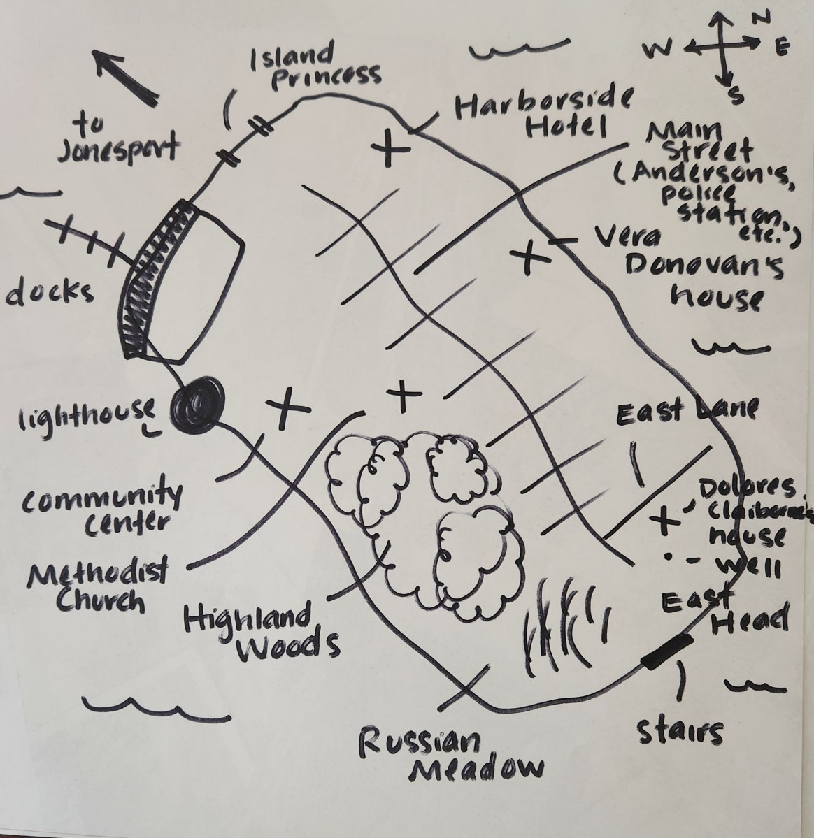 Mapping Little Tall Island – Exploring Stephen King's Maine